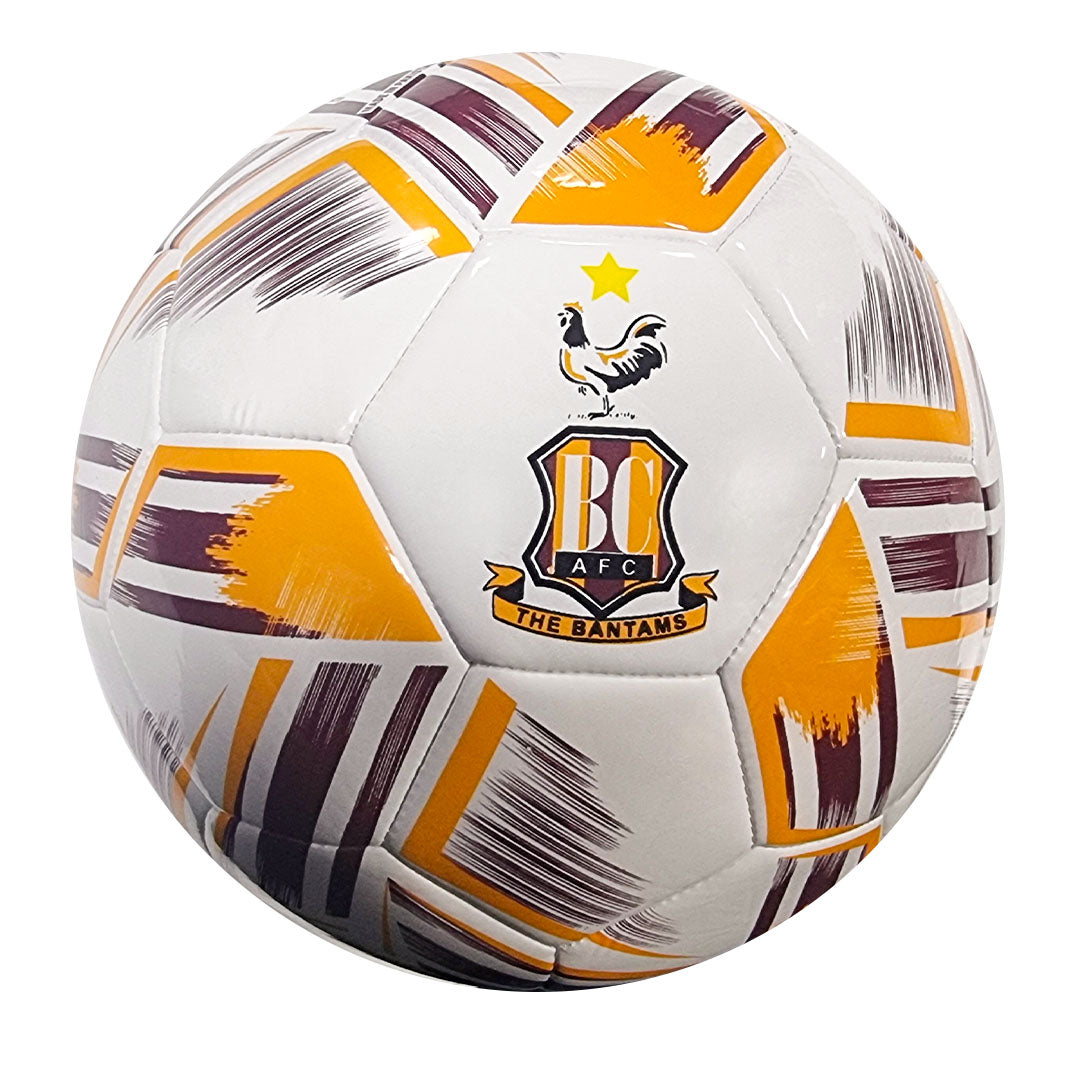 BCAFC Macron Football Size 5 – Bradford City AFC