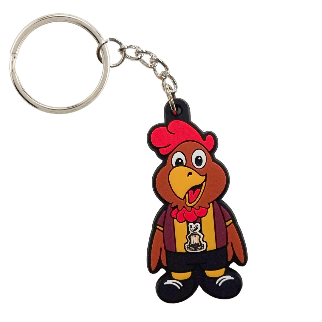 Billy Bantam Keyring – Bradford City AFC